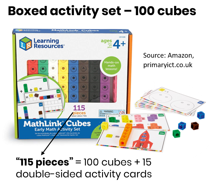 The Complete Illustrated Guide to linking cubes: MathLink cubes, Unifix ...